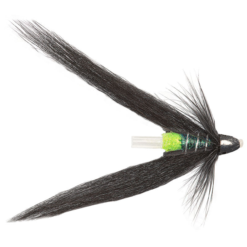 Black & Green Friggi Salmon Fly – Friggi Salmon Flies